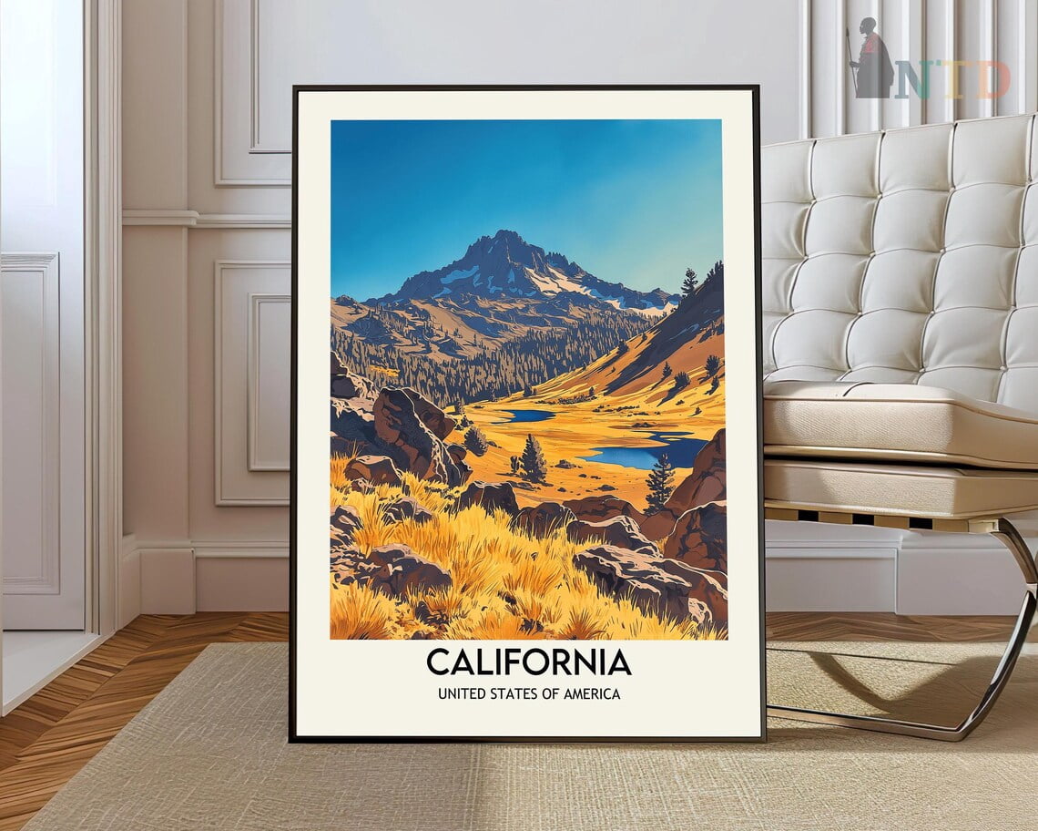 California Poster, Californiacalifornia Print, California Photo ...