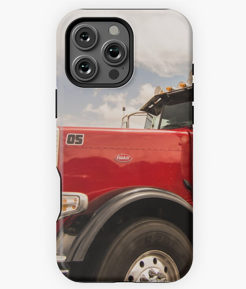 California Red Truck Vintage State Phone Case for iPhone 16 15 14 13 12 ...