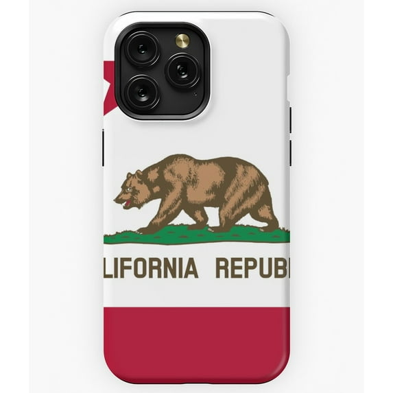 California Republic Bear State Flag Retro Cali Pride A779 Phone Case ...