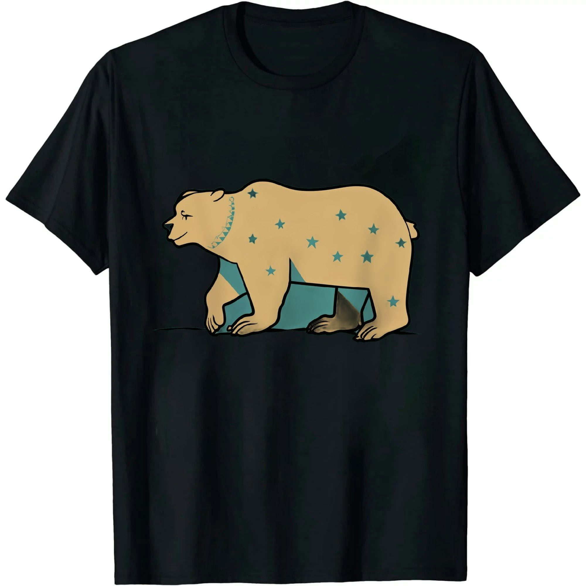 California Republic Flag - CA - Distressed Design - Classic T-Shirt ...