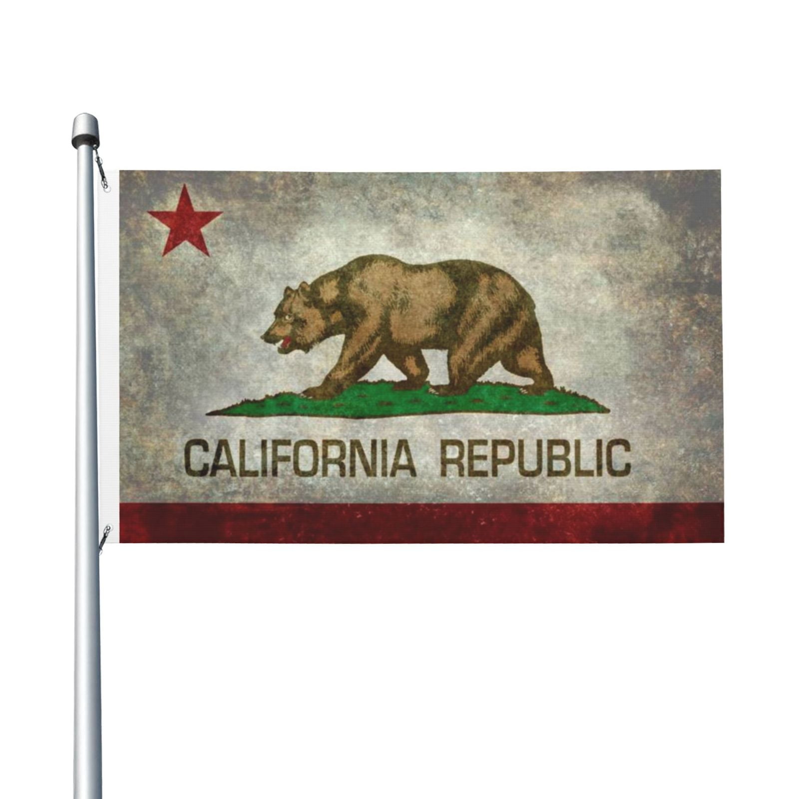 California Republic Flag Flag Flag 3x5ft Double-Sided Printing Indoor ...