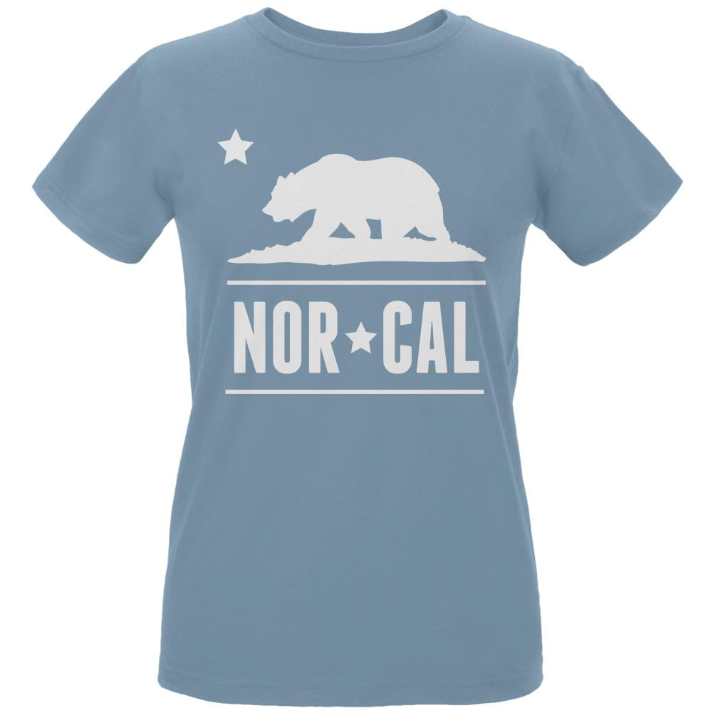 California Republic NorCal Womens Organic T Shirt Blue X-LG - Walmart.com