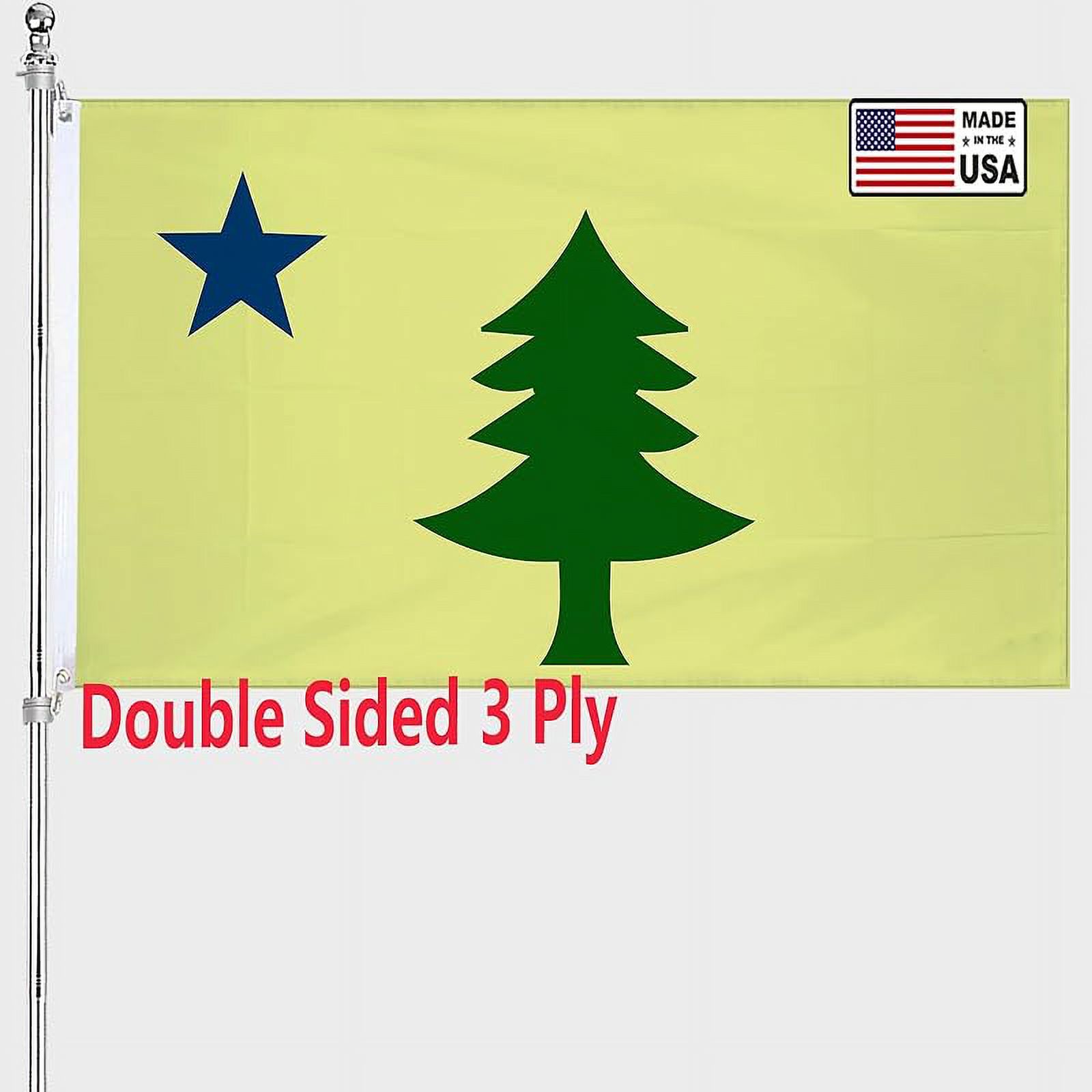 California Republic State Flag Double Sided 3x5 Outdoor Heavy Duty 3 ...