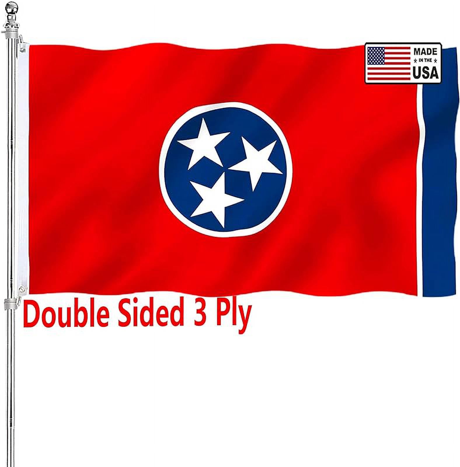 California Republic State Flag Double Sided 3x5 Outdoor Heavy Duty 3 ...
