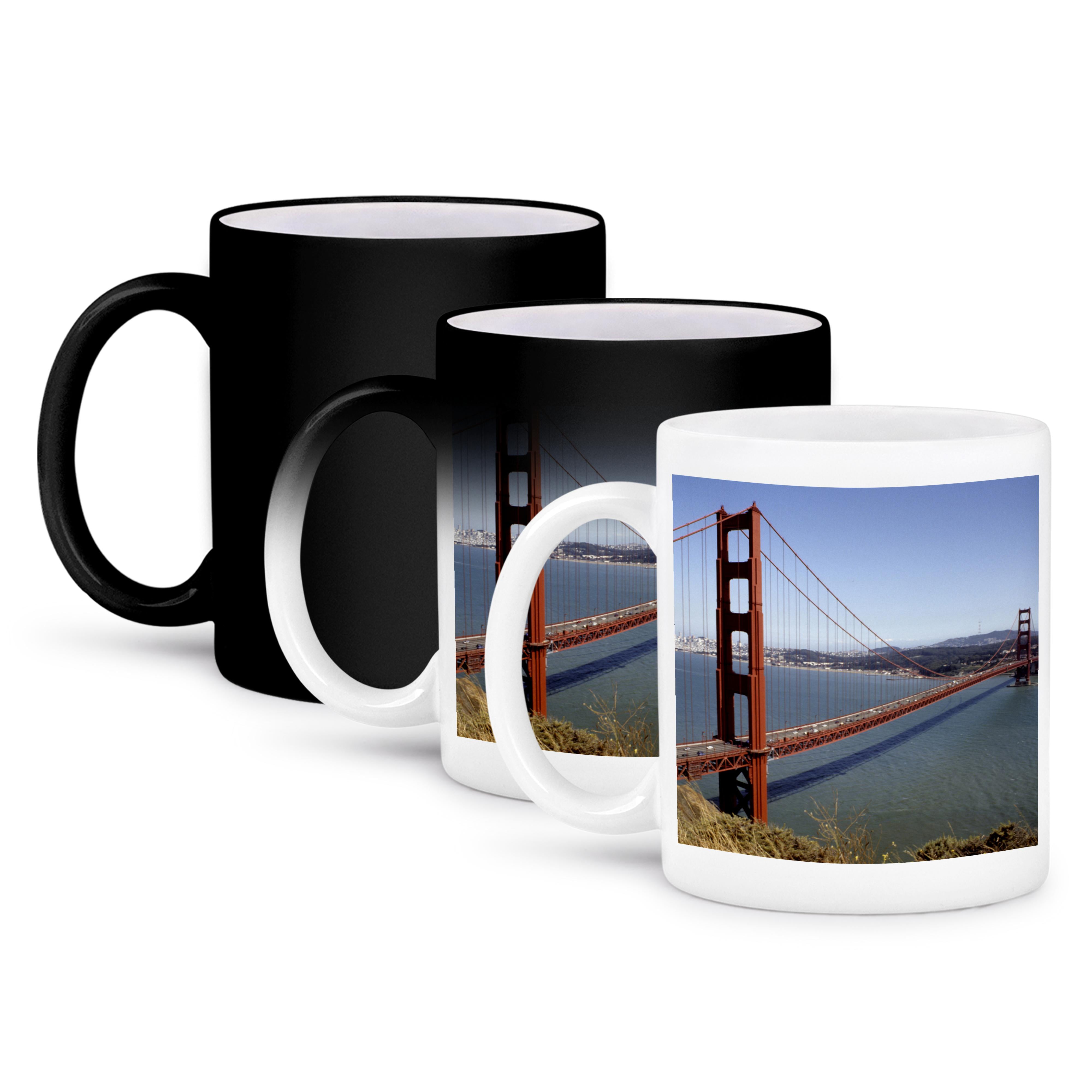 3dRose, California, San Francisco. Golden Gate Bridge - US05 BBA0085 - Bill Bachmann, 11oz Magic ...