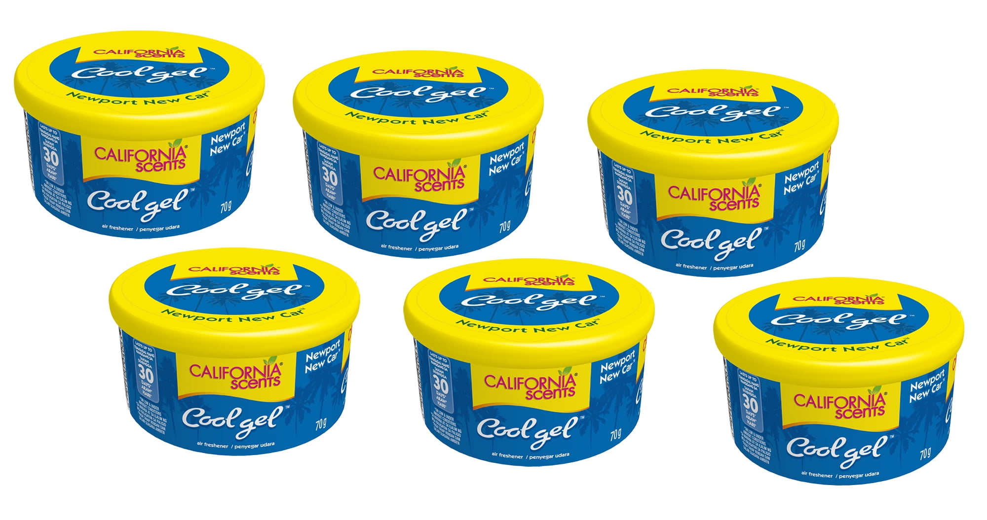 California Scents Cool Gel Newport New Car Scent - The Car Air ...
