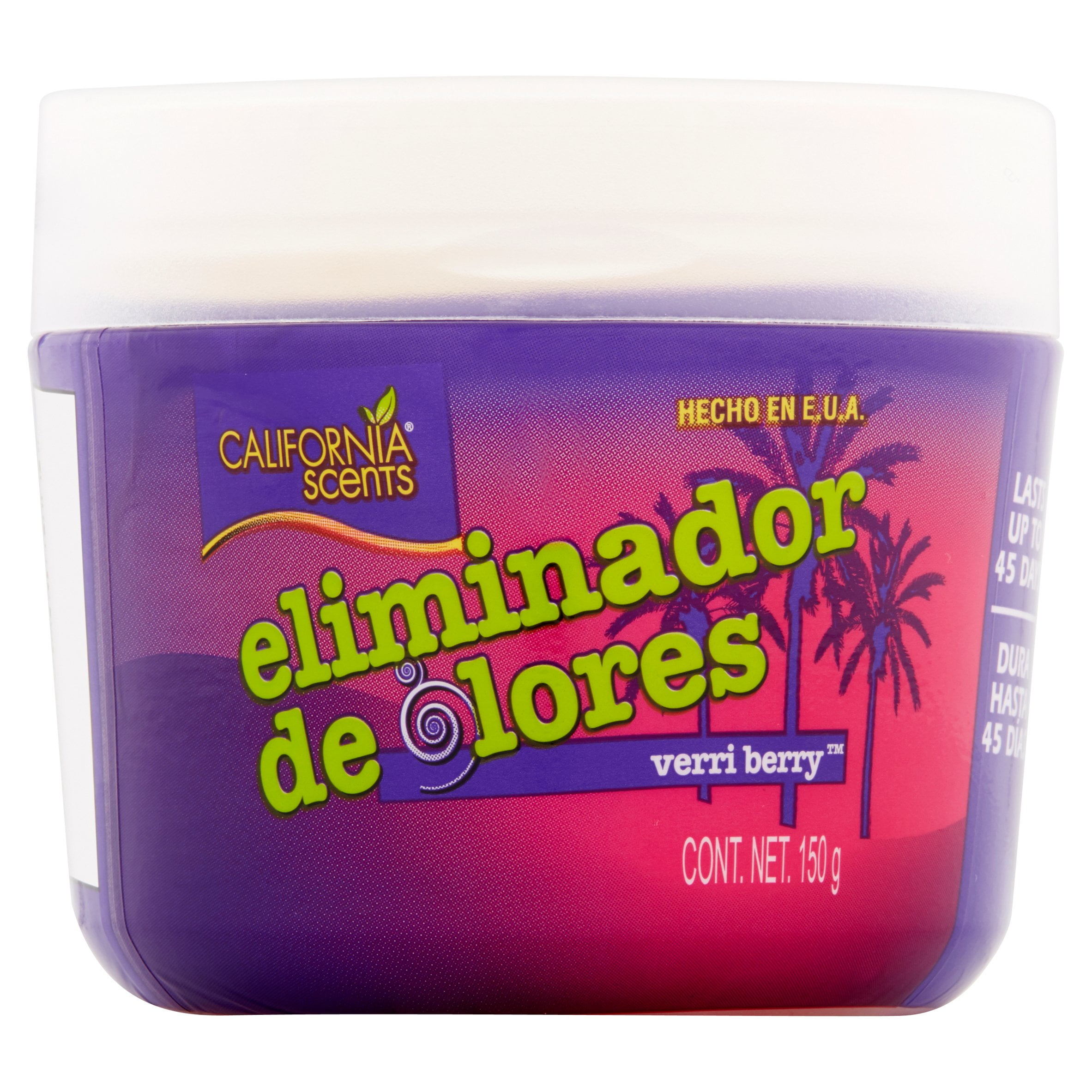 California Scents ELM-12302 Car Air Freshener, Odor Eliminator, Verri ...