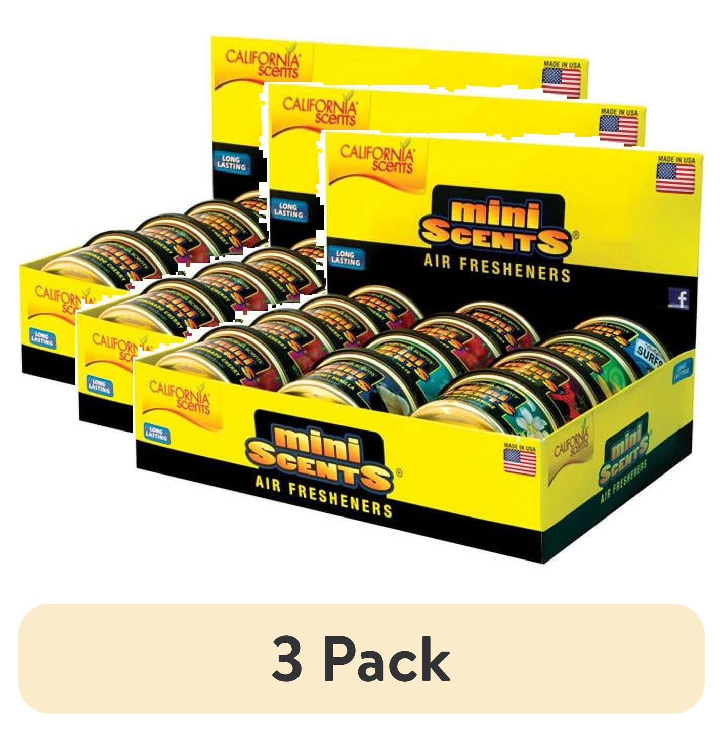 (3 pack) California Scents Mini Scents Cherry Air Freshener, 1.23 oz ...