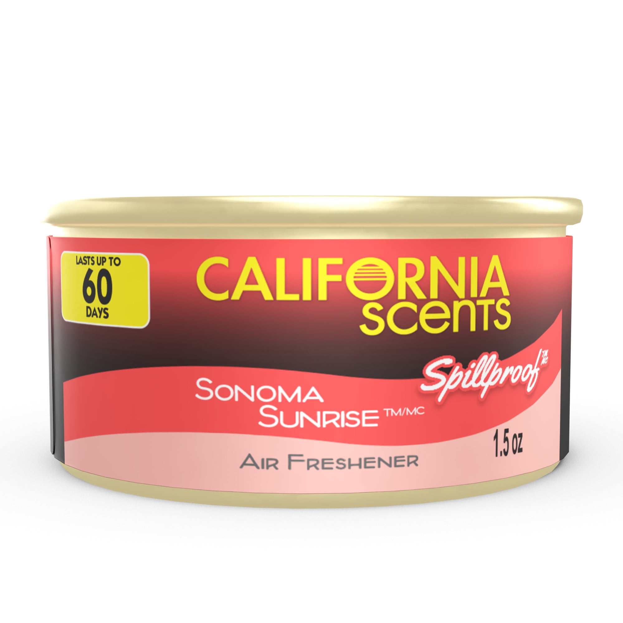 California Scents Spillproof Solid Air Freshener Can for Home or Auto ...