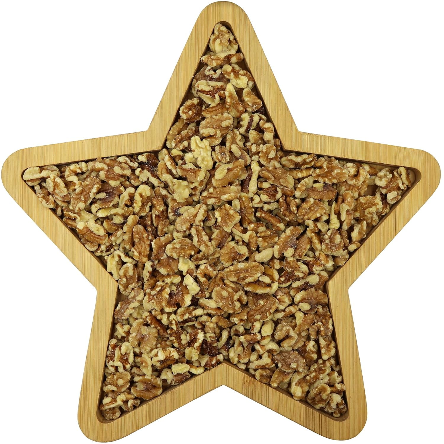 California Shelled Walnuts Halves And Pieces (5 LB) - Walmart.com