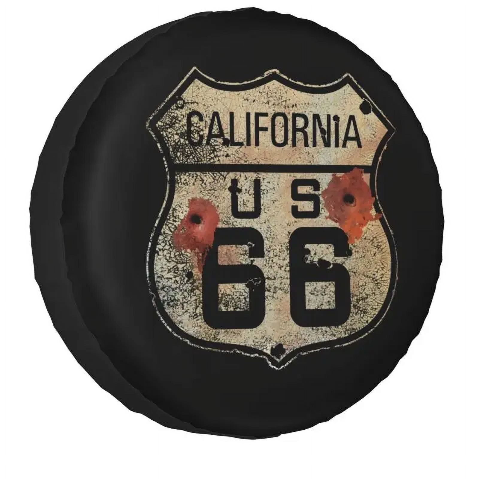 California Sign US Tire Cover 4WD 4x4 RV Spare Wheel Protector ...