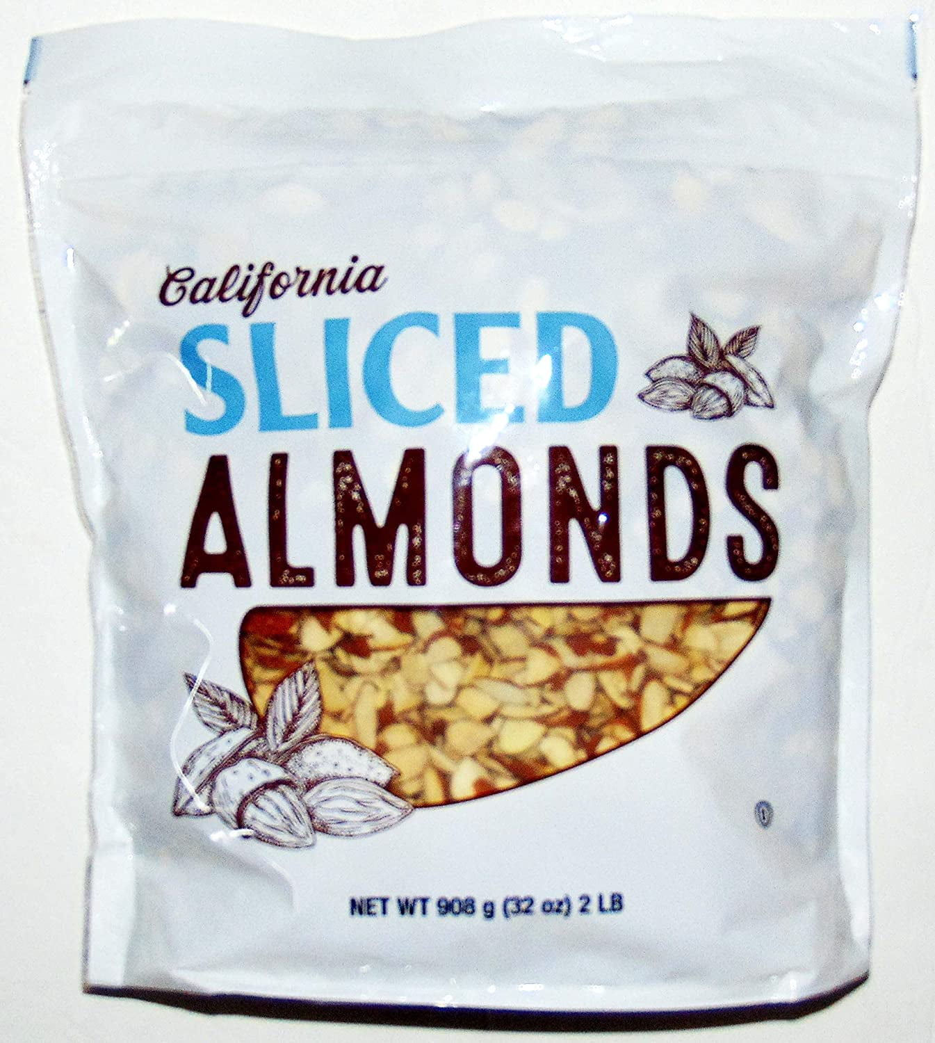 Costco California Sliced Almonds, Unsalted Shelled, 2 Pounds - Walmart.com