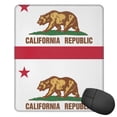 California Square Mousepad Non Slip Rubber Base Mouse Mat For Office ...
