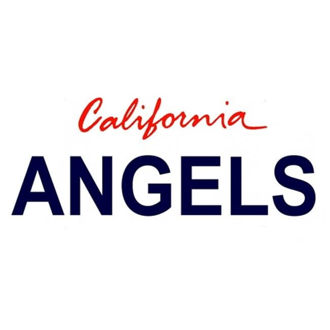 California State Background License Plates- Angels 6 x 12 standard size ...