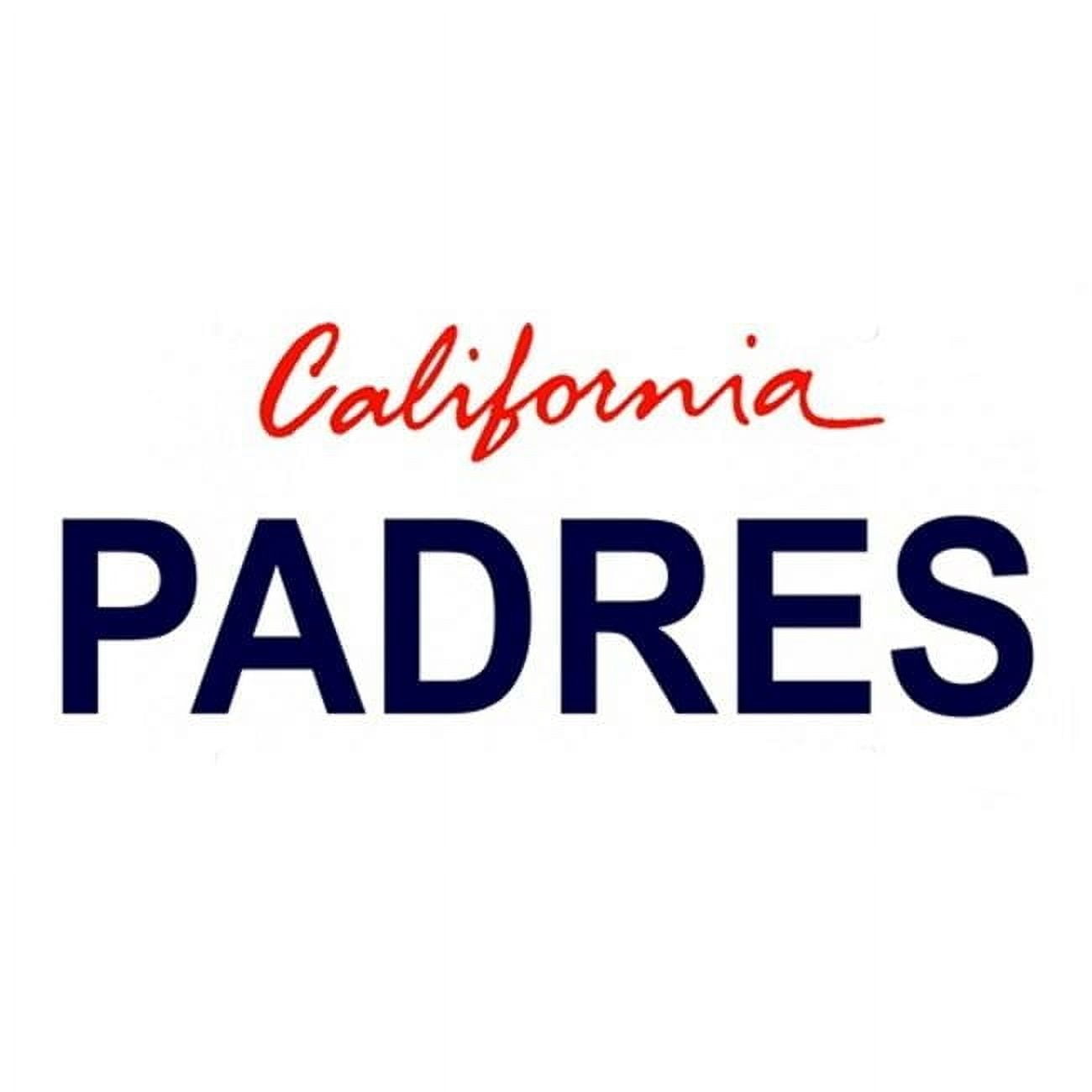California State Background License Plates- Padres 6 x 12 standard size ...