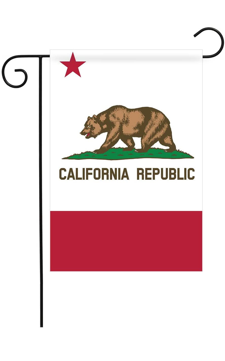 California State Garden Flags Double Sided Vivid Color and Fade Proof ...