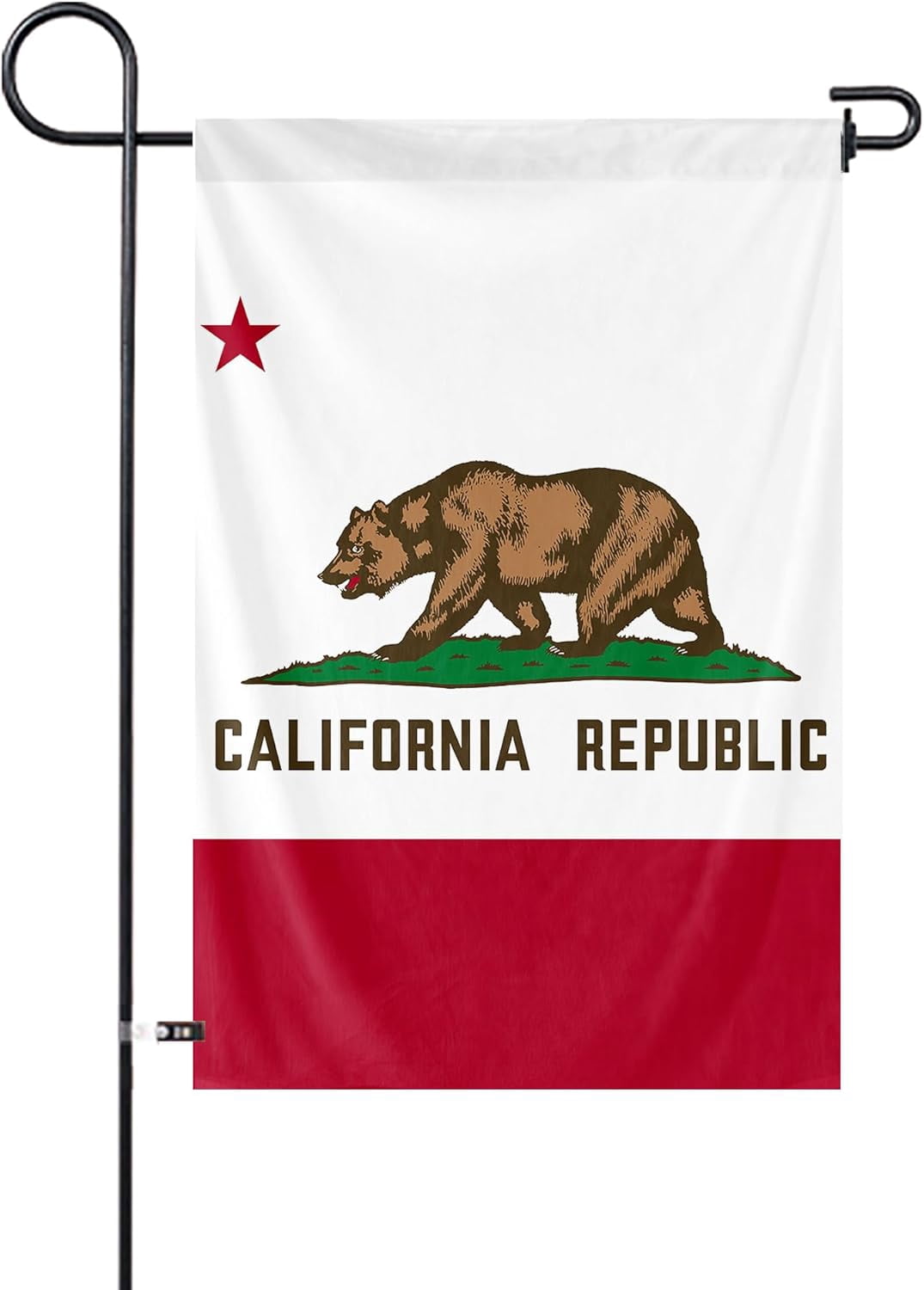 California State Garden Yard Flag 12x18 Inch Vertical Double Sided ...