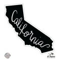 California State Shape - 12" Vinyl Sticker Waterproof Decal - Walmart.com