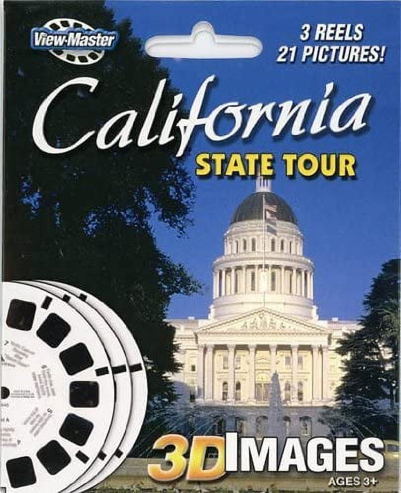 California State Tour - ViewMaster 3Reel Set - 21 3D Images - Walmart.com