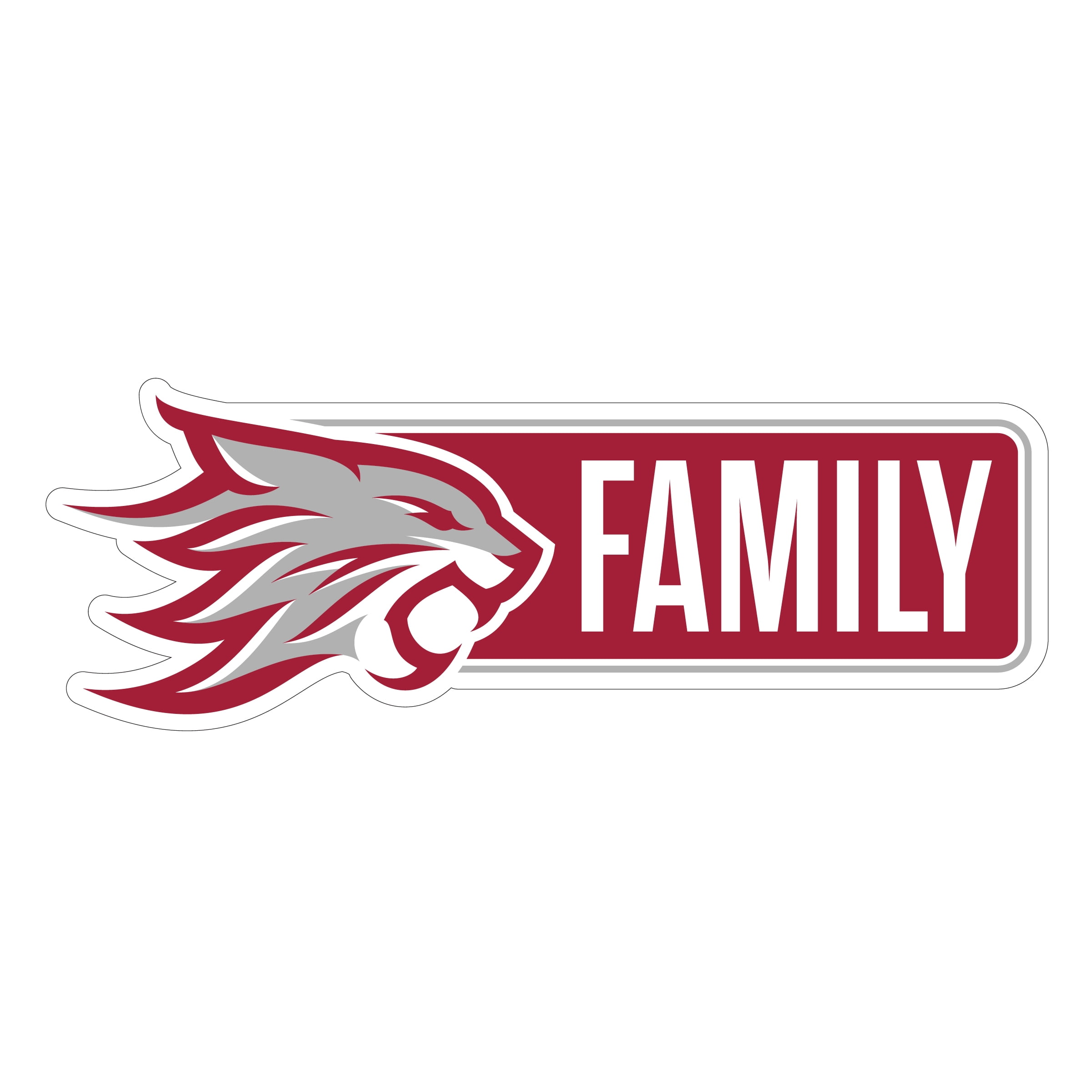 California State University, Chico Proud Family Die Cut Decal ...