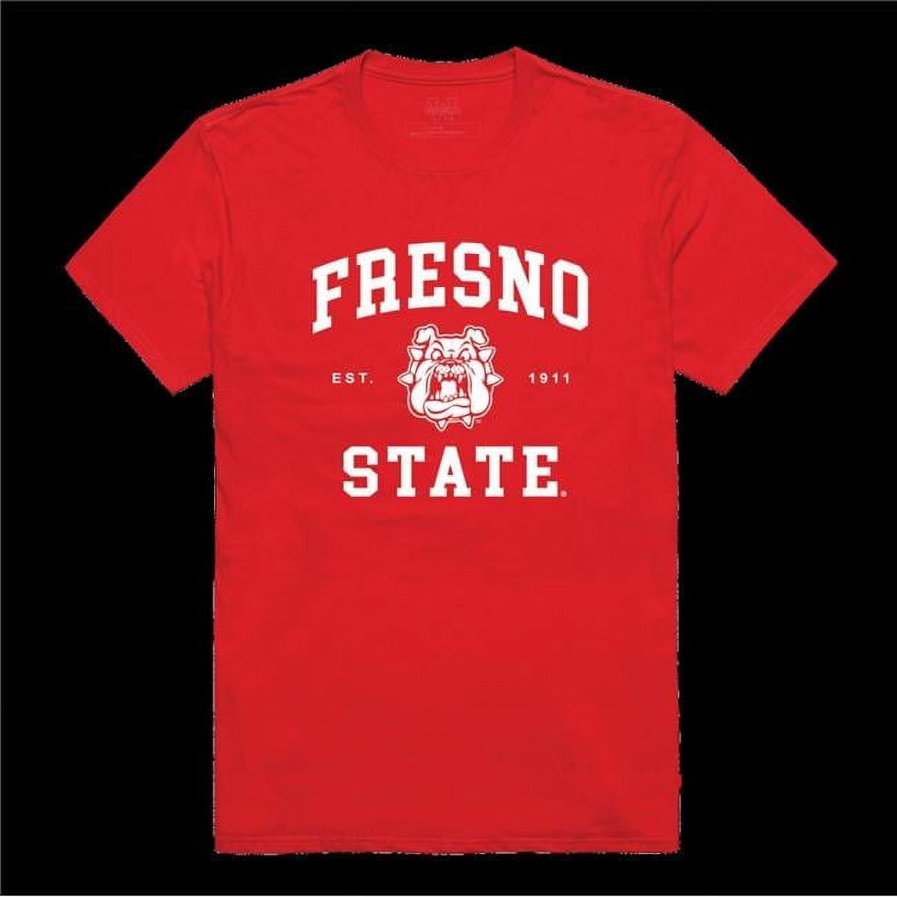 California State University, Fresno Bulldogs Seal College T-Shirt, Red ...