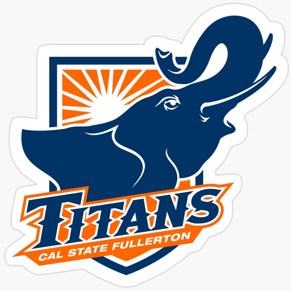 California State University Fullerton Logo Sticker Phone Decal Water ...