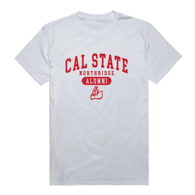 California State University, Northridge Men Alumni T-Shirt, White ...