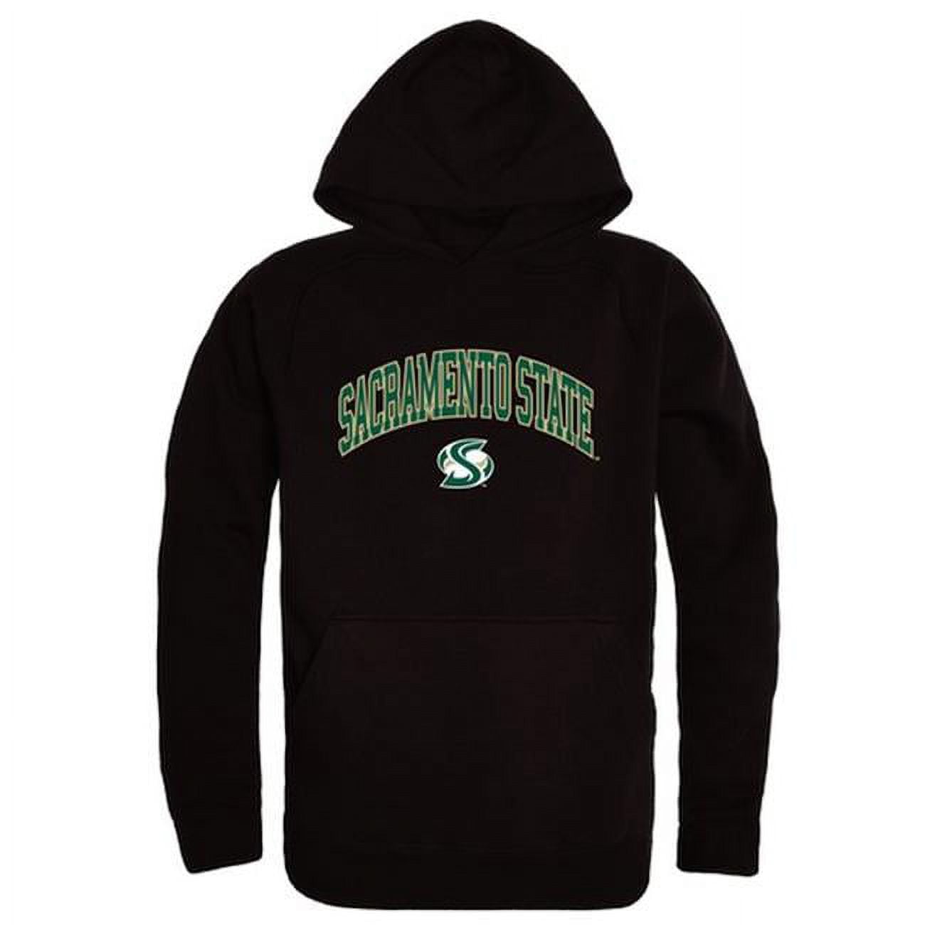 California State University, Sacramento Men Campus Hoodie, Black ...