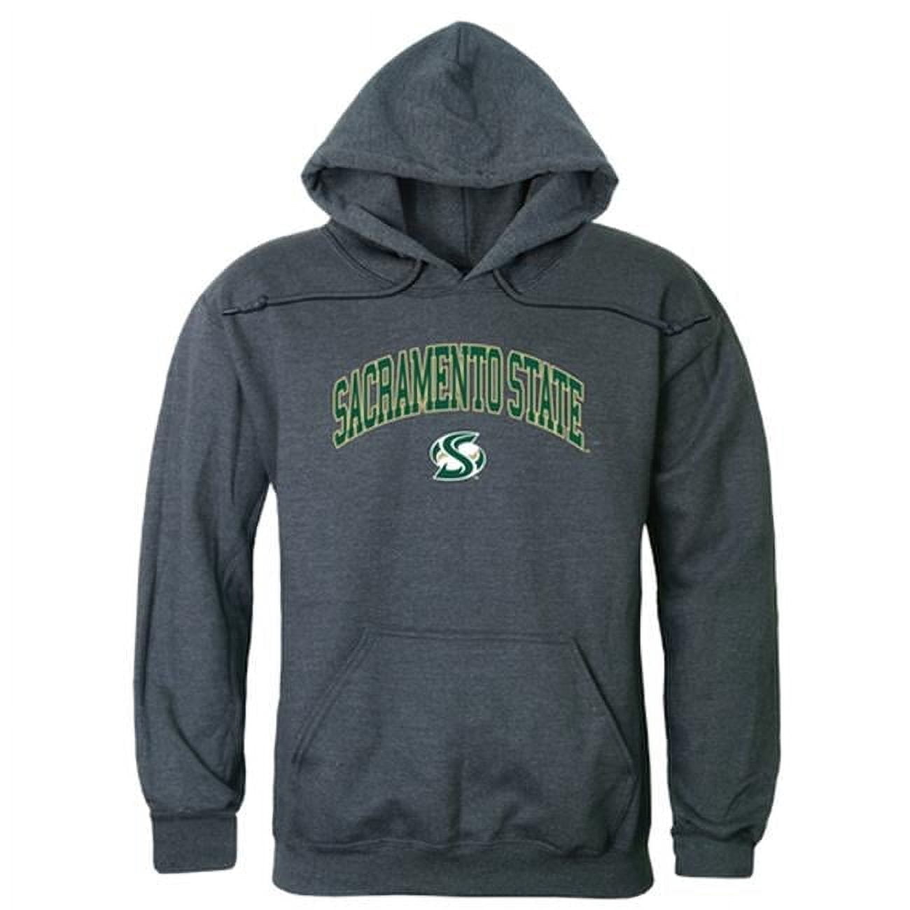California State University, Sacramento Men Campus Hoodie, Heather ...
