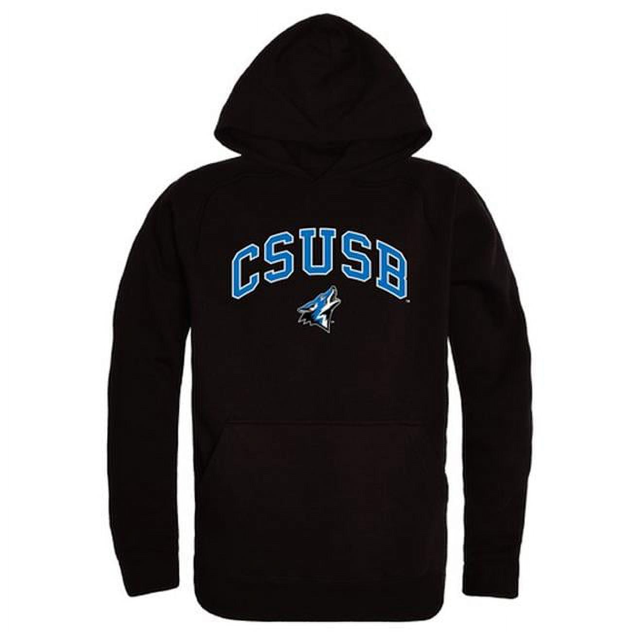 California State University San Bernardino Men Campus Hoodie - Black ...