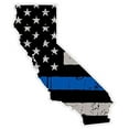 California State (V7) Thin Blue Line Vinyl Decal Sticker Car/Truck ...