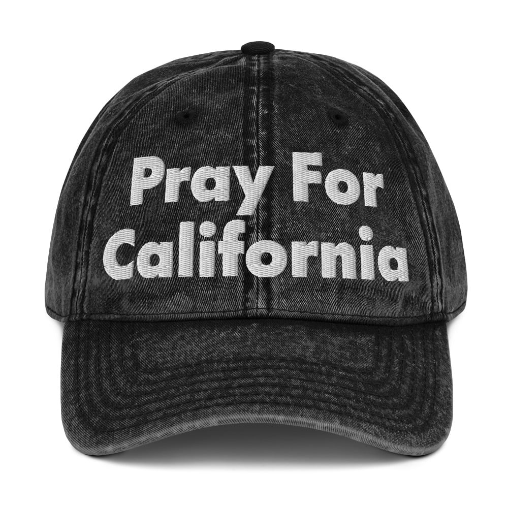 California Strong Embroidered Vintage Cap, Pray For California Los ...