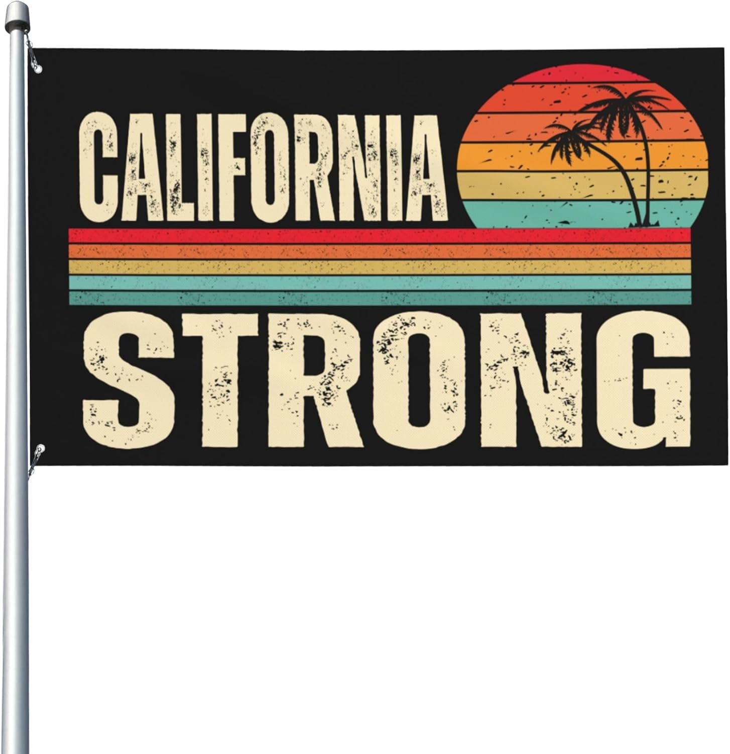California Strong Paradise Strong Pray For Los Angele 3x5 Flag Yard ...