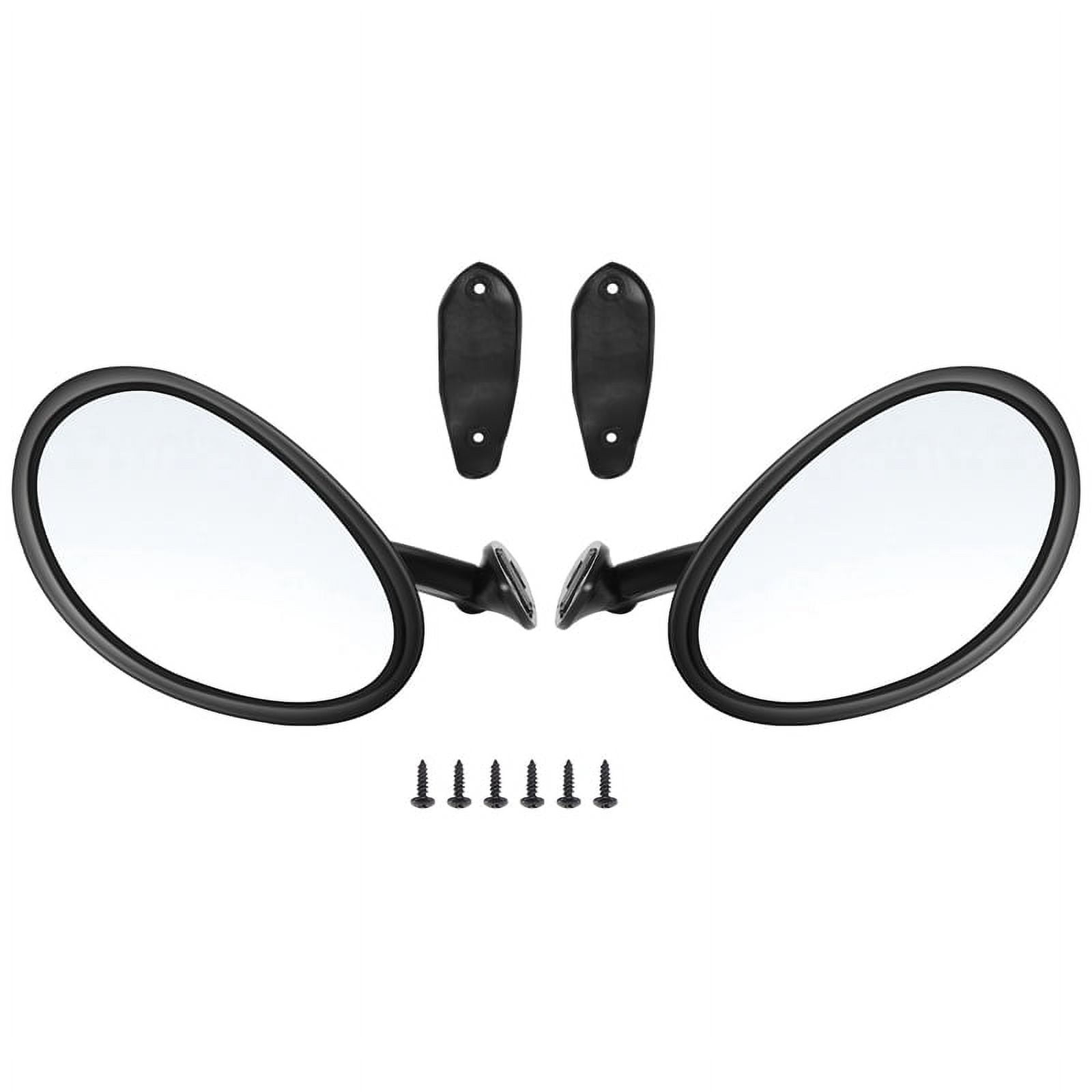Style Left & Right Car Classic Retro Door Wing Side Mirror Rearview ...