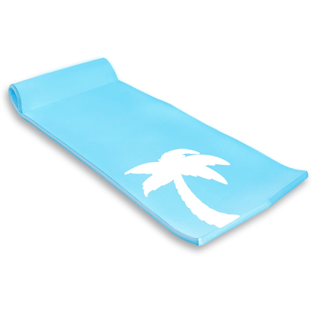 California Sun Deluxe Oversized Unsinkable Foam Cushion Pool Float ...