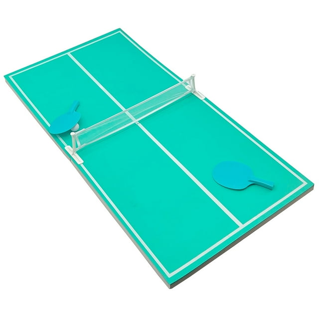 Vandue's California Sun Teal Floating Table Tennis Game - Swim Pool ...
