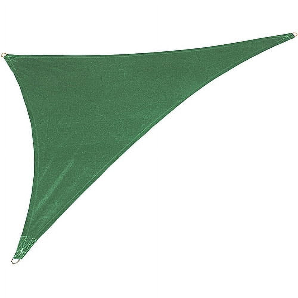 California Sun Shade Shade Sail Right Triangle, Heritage Green ...