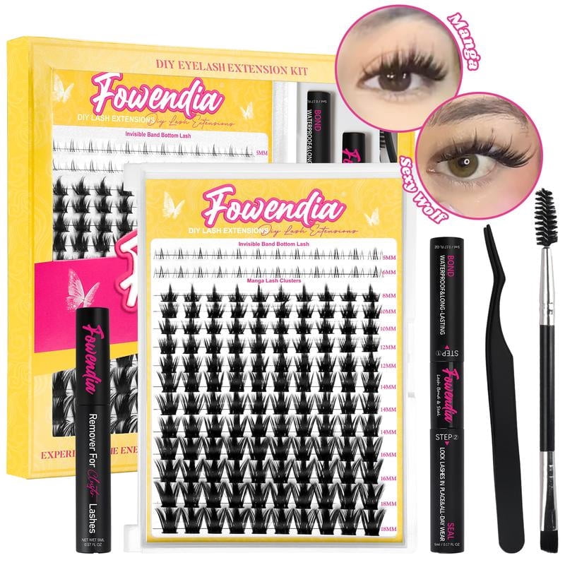 California Sunset Wanna Be Freya Manga Lashes Cluster Lashes C D Curl ...