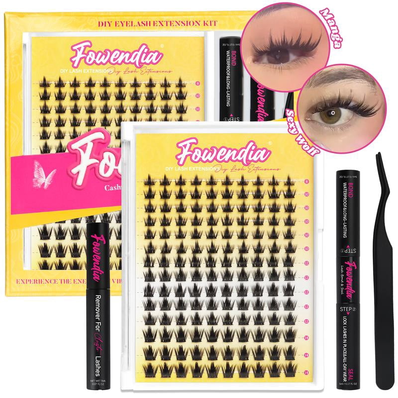 California Sunset Wanna Be Freya Manga Lashes Cluster Lashes C D Curl ...