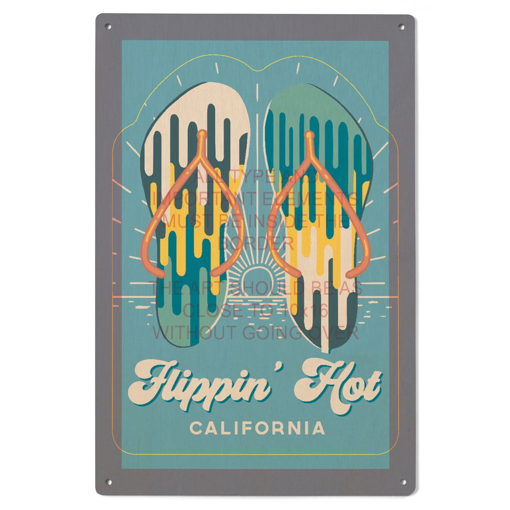 California, Sweet Relief Collection, Flip Flops, Flippin Hot, Contour ...