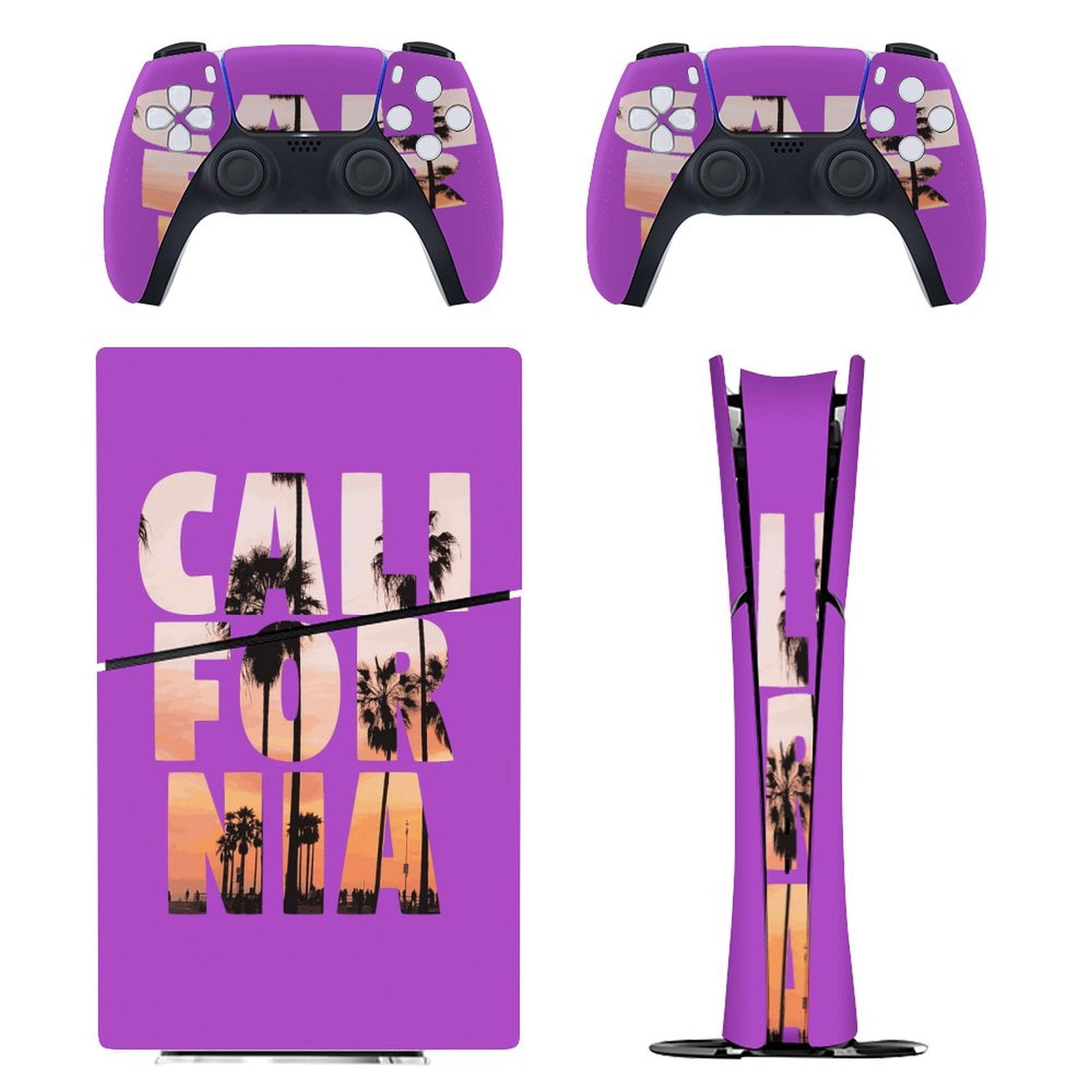 California T-shirt PS5/PS5 Slim Digital Disc Skin Sticker For Console ...