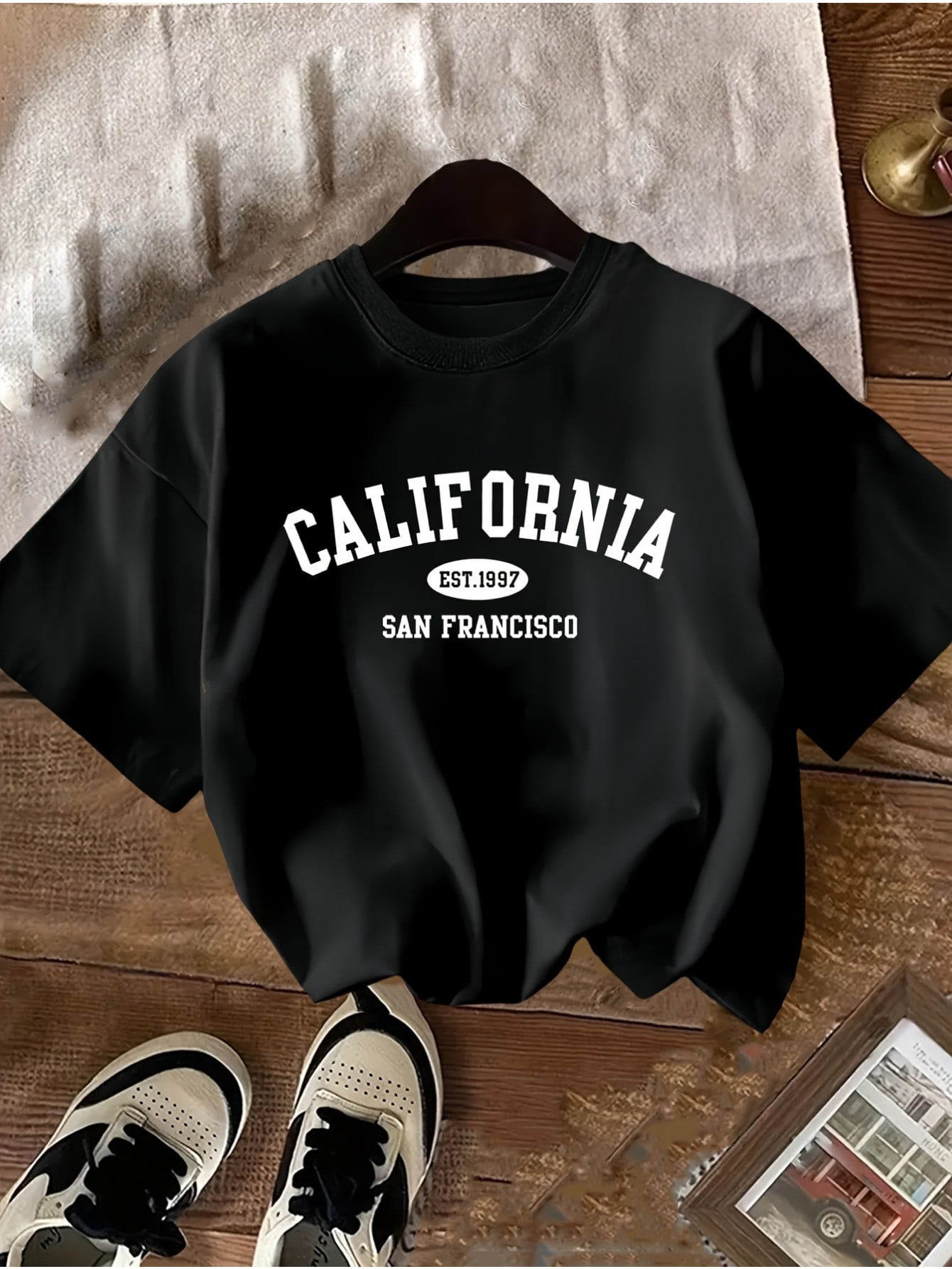 California Teacher's Summer Casual Knit T-Shirt for Girls, 100% Cotton ...