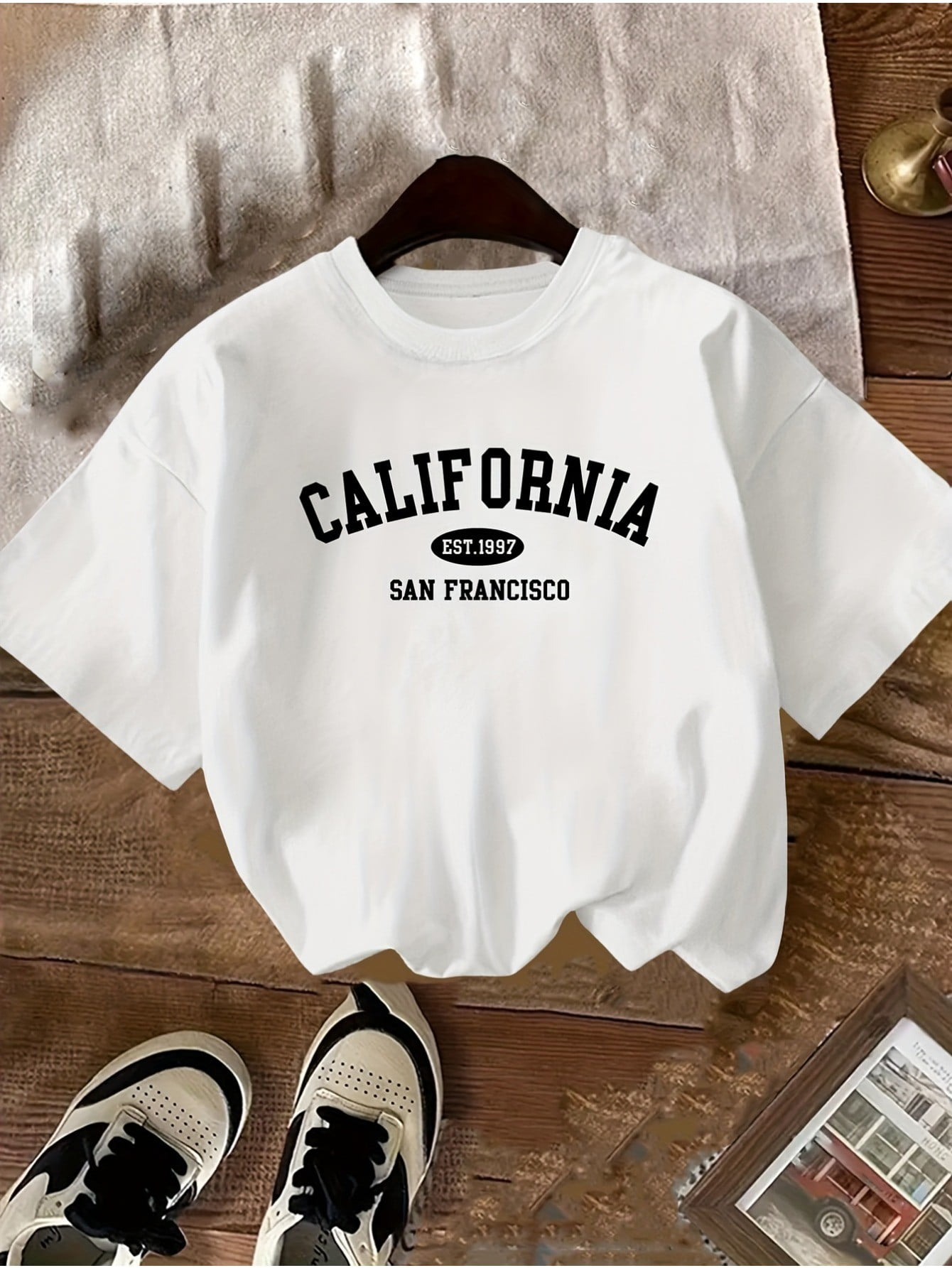 California Teacher's Summer Casual Knit T-Shirt for Girls, 100% Cotton ...