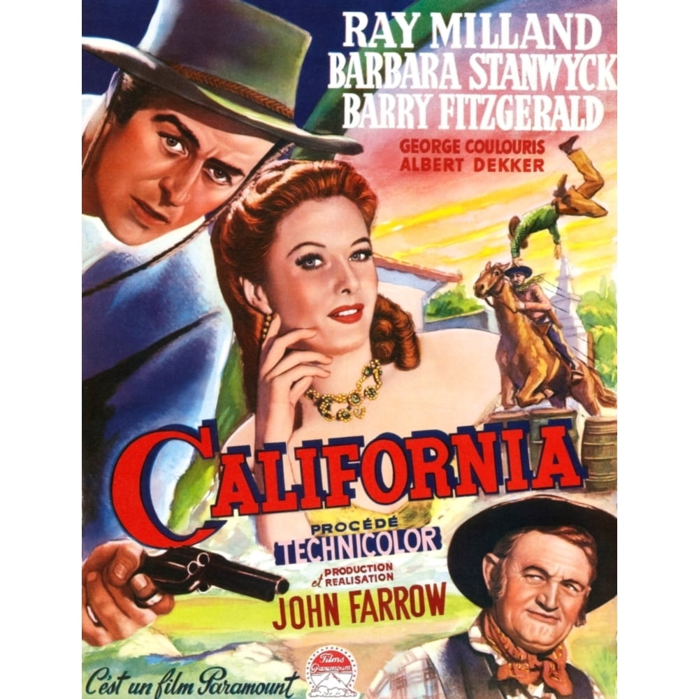 California Movie Poster Masterprint - Walmart.com