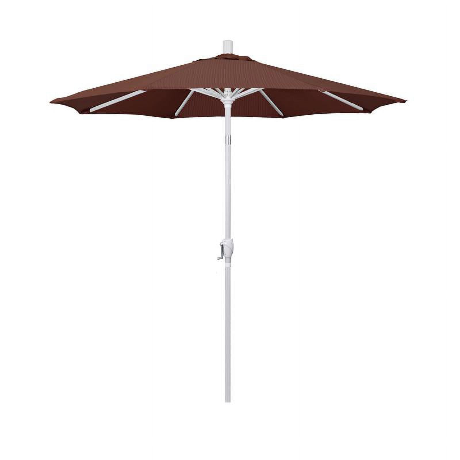 California Umbrella 7.5' Aluminum Pole Patio Umbrella in Terrace Adobe ...