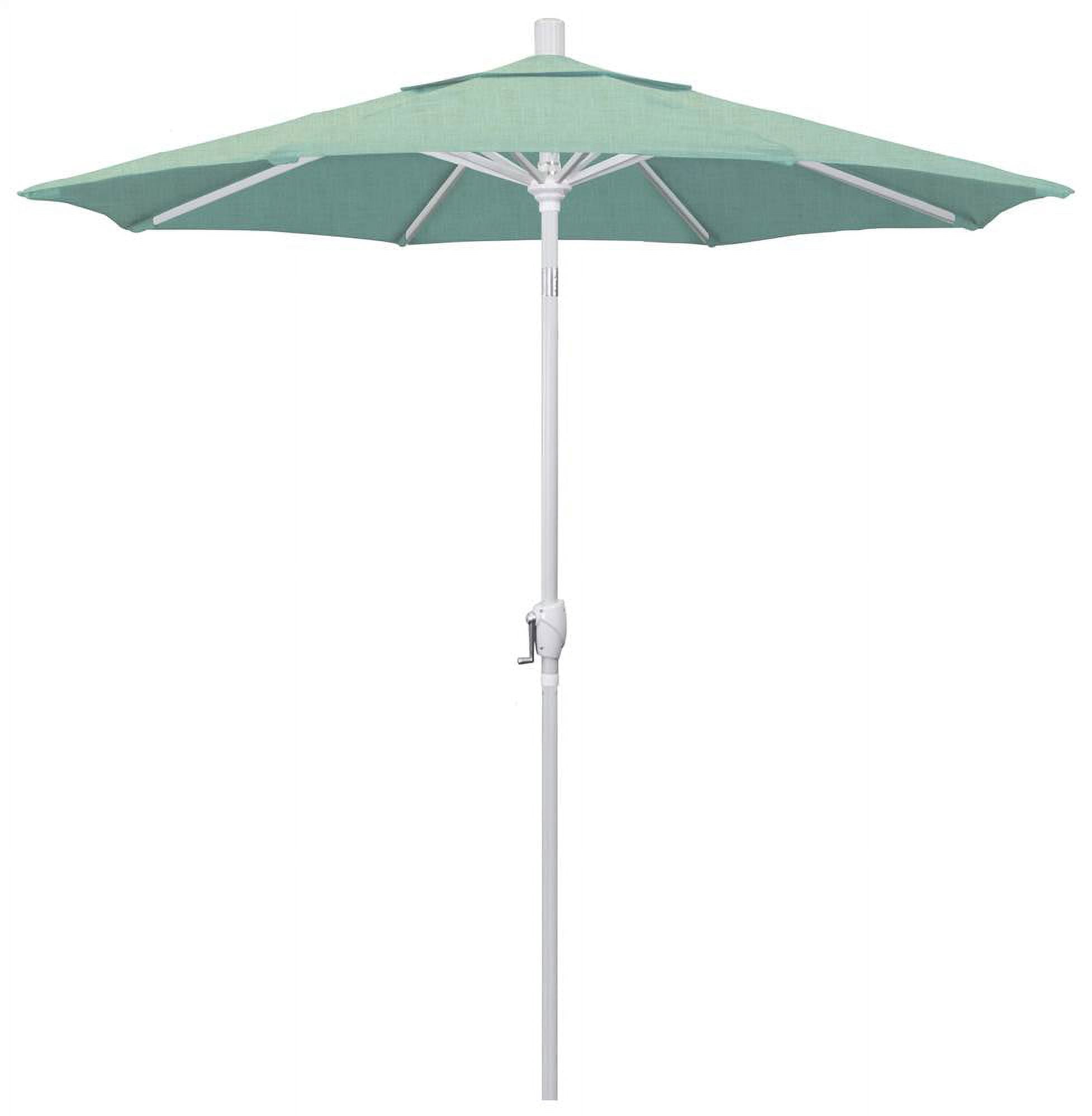 California Umbrella 7.5' Patio Umbrella in Sun brella Spectrum Mist ...