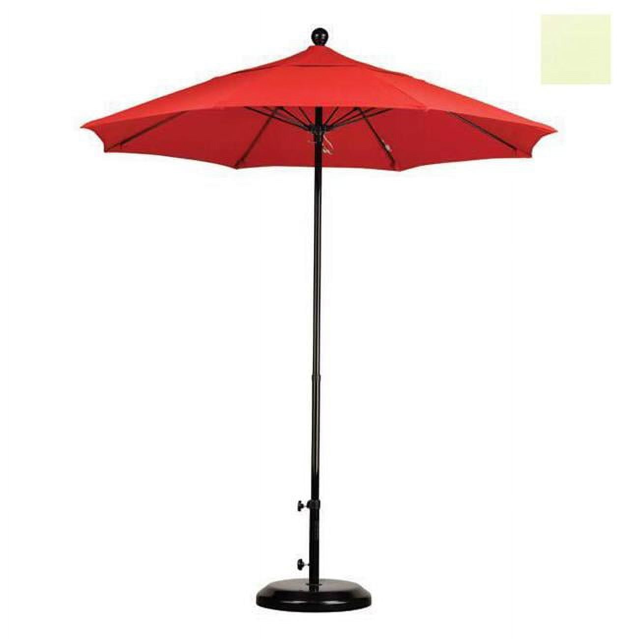 California Umbrella 7.5 ft. Complete Fiberglass Market Umbrella Pulley ...