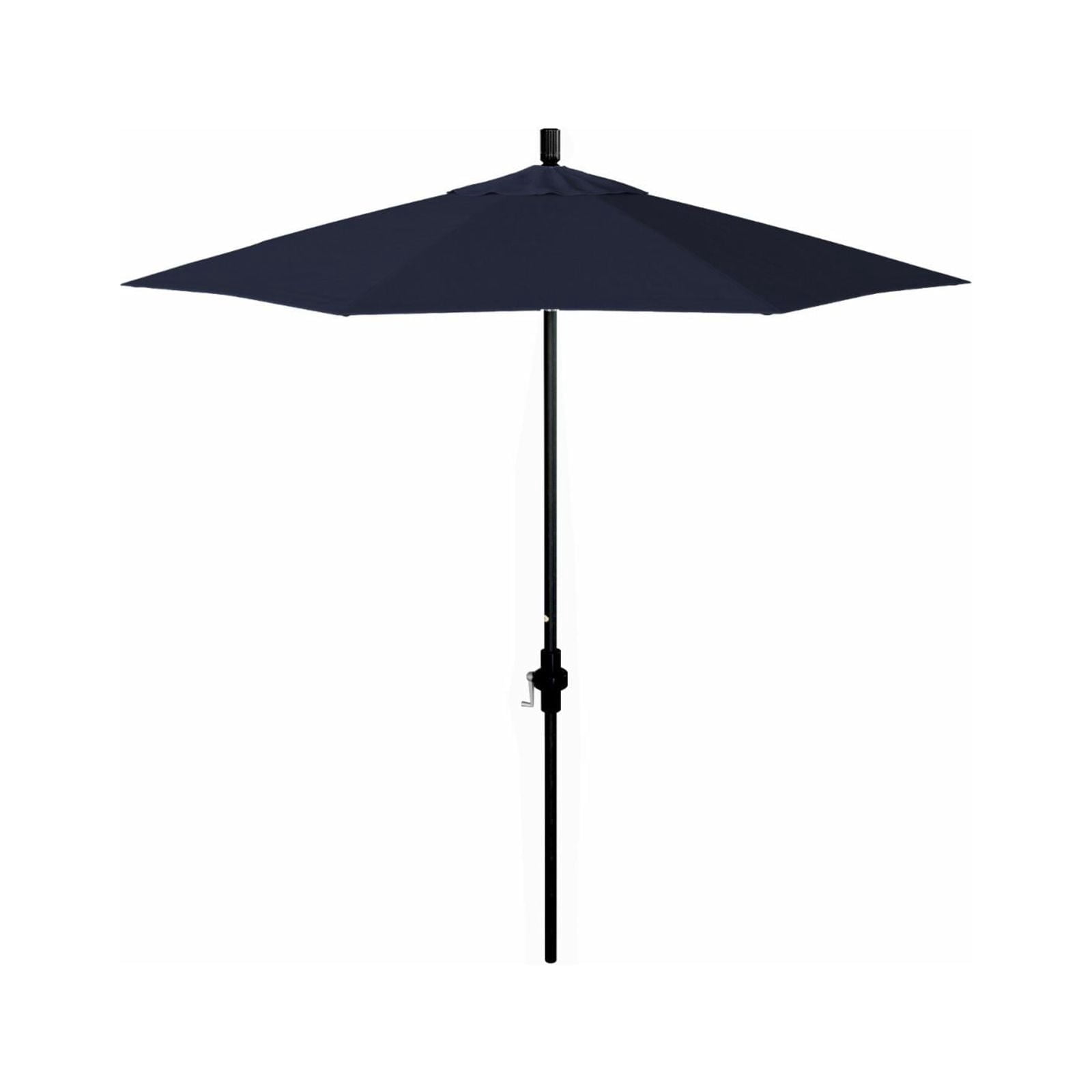 California Umbrella 7.5 ft. Sun Master Series Olefin Fabric Collar Tilt ...