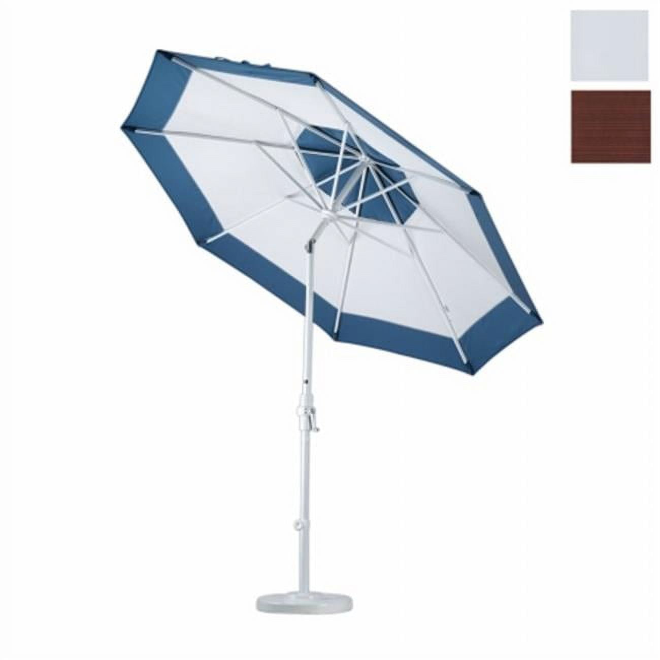 California Umbrella 9' Patio Umbrella in Terrace Adobe - Walmart ...
