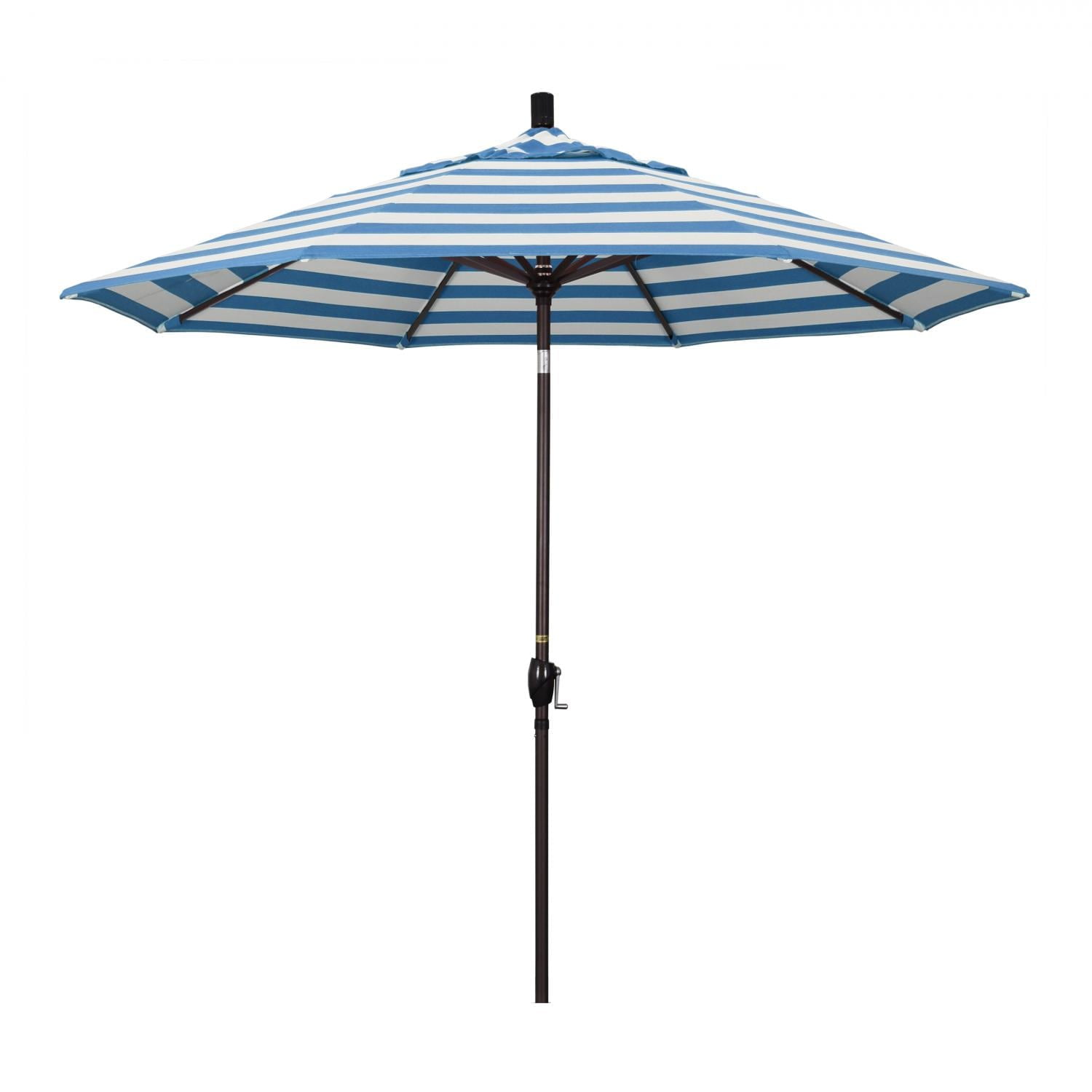 California Umbrella Pacific Trail Series 9 Ft Octagonal Aluminum Push ...